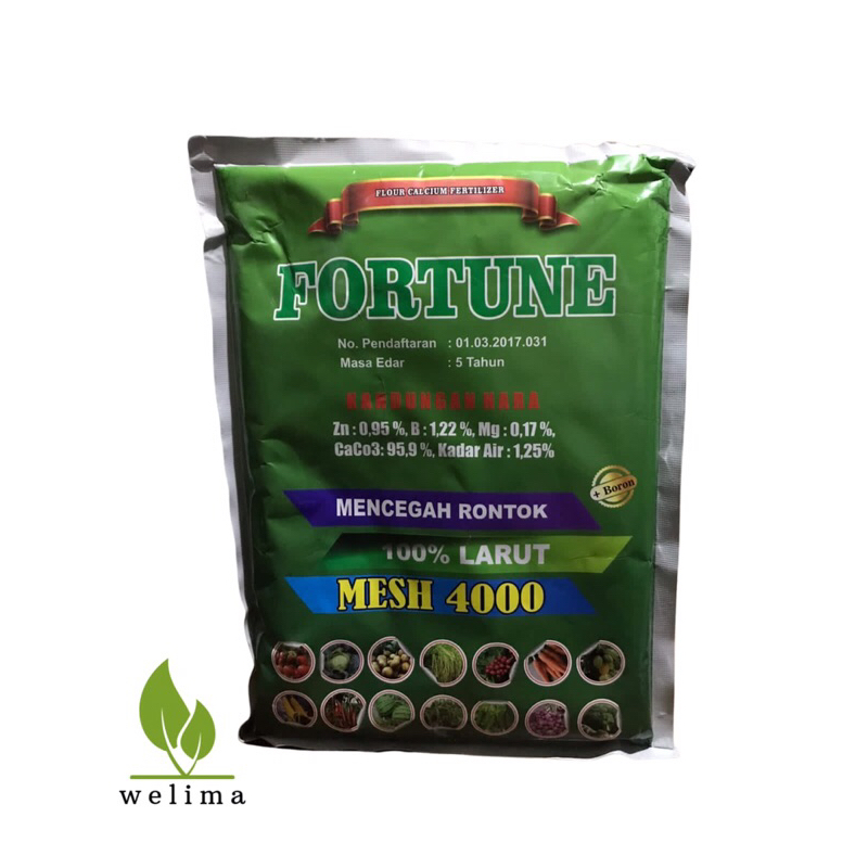 Jual Pupuk Kalsium Fortune Plus Boron Plus Zink Pencegah Layu Mesh 4000 ...
