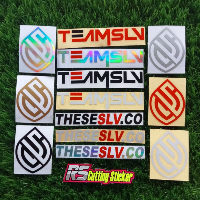 Jual STICKER TEAMSLV DAN LOGO STICKER CUTTING | Shopee Indonesia