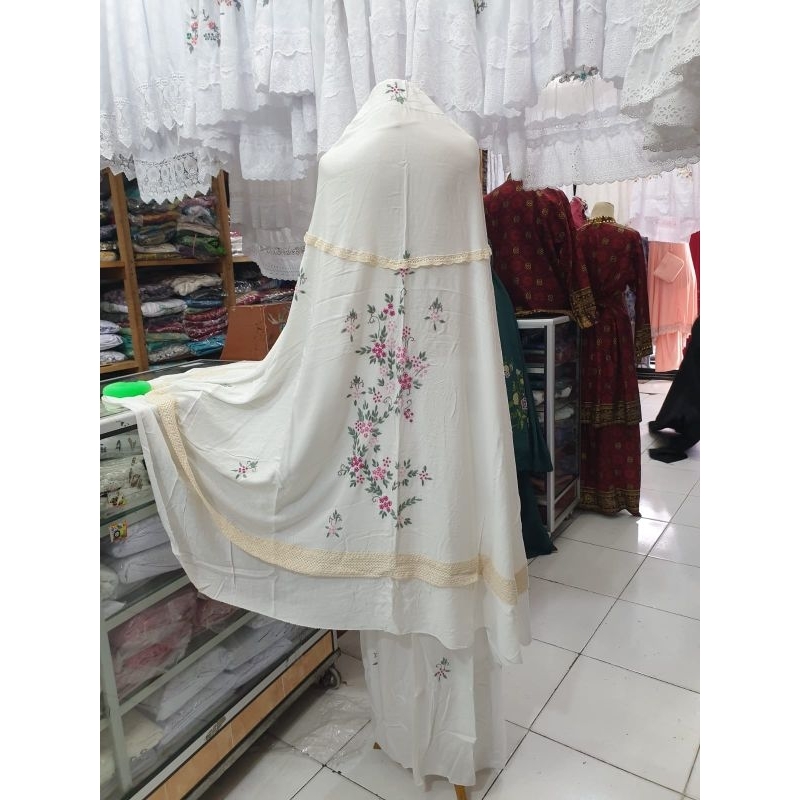 Jual mukena sulam timbul | Shopee Indonesia