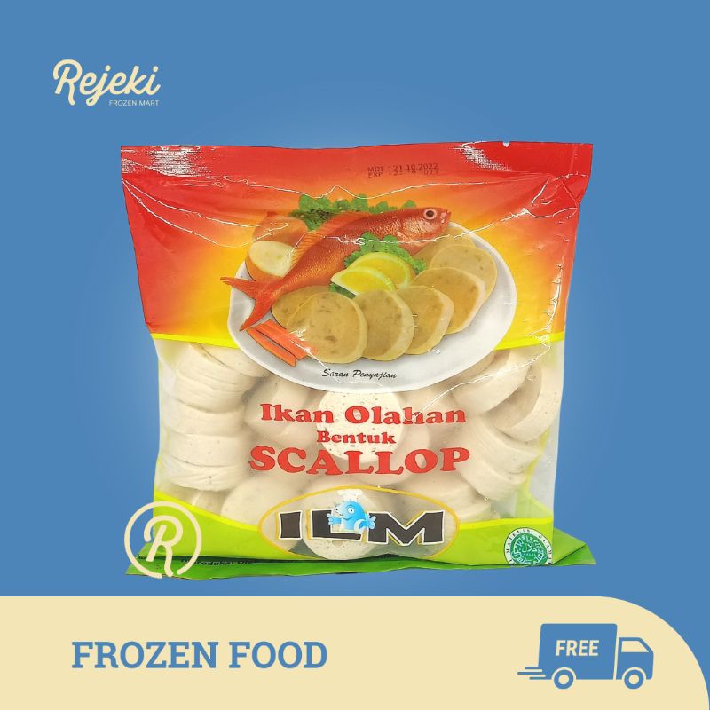 Jual Sunfish ILM SDS Indomina Scallop Ikan Olahan 500gr - Rejeki Frozen ...