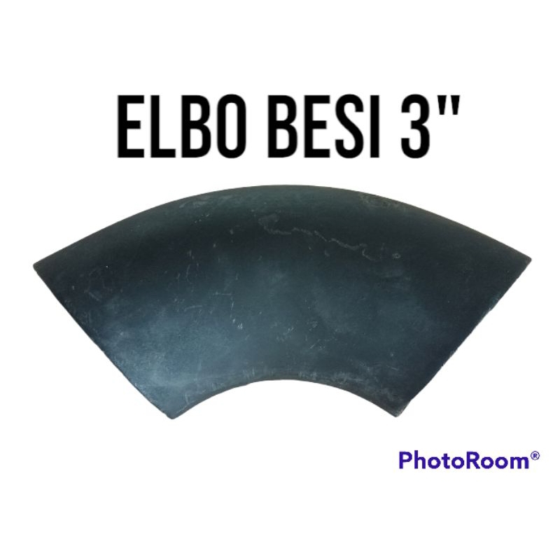 Jual L-bow elbow keni las pipa besi 3inch | Shopee Indonesia
