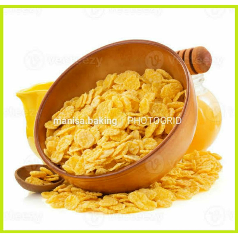 Jual CORNFLAKE 250 GRAM CORNFLAKES SEREAL JAGUNG CORN FLAKE KILOAN | Shopee Indonesia