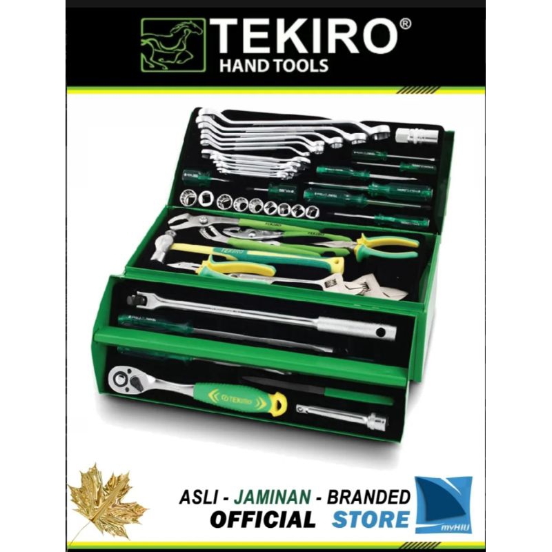 Jual 45pcs TEKIRO MEKANIK TOOLBOX TOOL SET KIT MECHANIC BOX 45 pcs TEKIRO | Shopee Indonesia