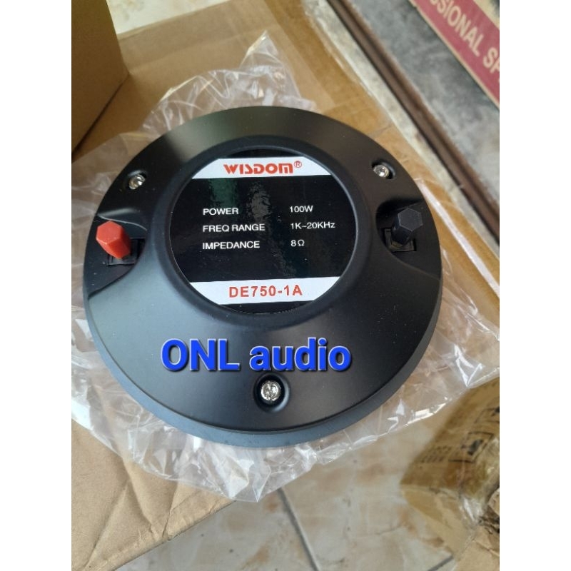 Jual DRIVER TWETTER WISDOM DE750-1A DE 750-8A ORIGINAL VC 3 INCH ...