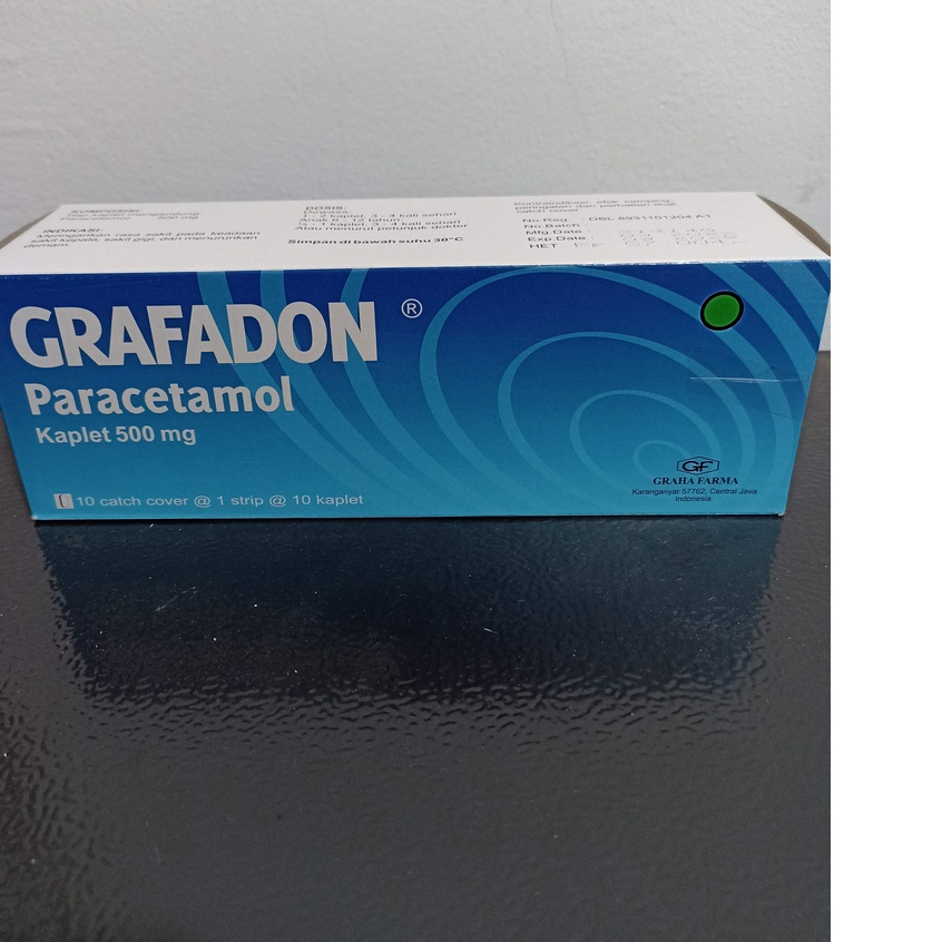 Jual Grafadon 500 mg (1 Strip isi 10 kaplet) | Shopee Indonesia