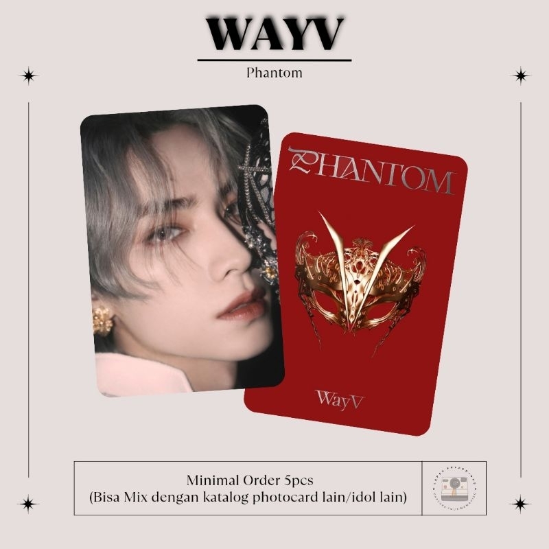 Jual PHOTOCARD WAYV - PHANTOM (UNOFFICIAL) | Shopee Indonesia
