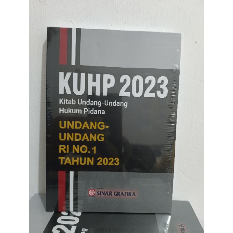 Jual KUHP 2023 (KITAB UNDANG-UNDANG HUKUM PIDANA) UU RI NO 1 TAHUN 2023 - ORI | Shopee Indonesia