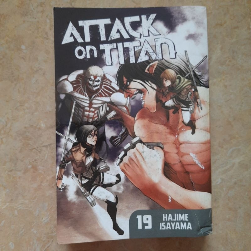 Jual Komik Import AOT Attack On Titan 19 Hajime Isayama Kodansha Comics ...