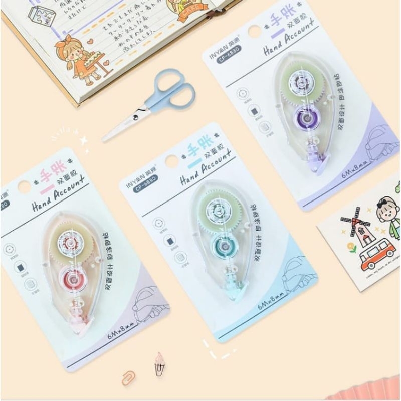 Jual Hand Account Glue Tape / Lem Roll / Lem Kertas | Shopee Indonesia