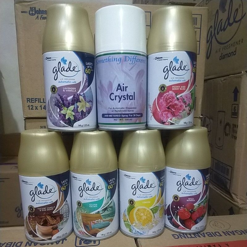 Jual GLADE REFFIL MATIC 225 ML PENGHARUM RUANGAN | Shopee Indonesia