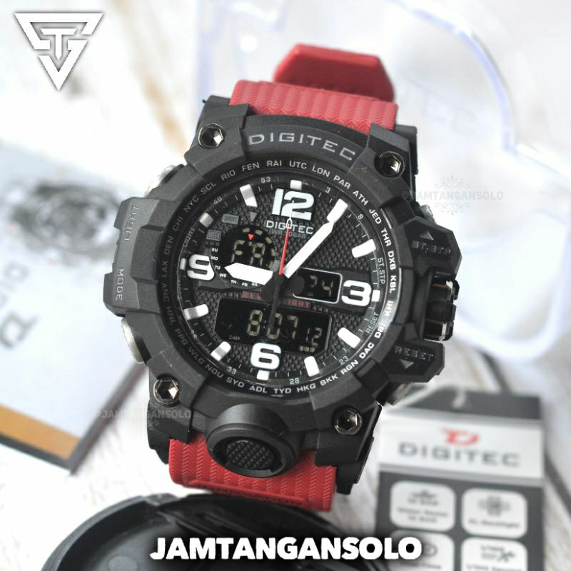 Jual JAM TANGAN DIGITEC GWG1000 ORIGINAL PRIA WATER RESIST RENANG ...
