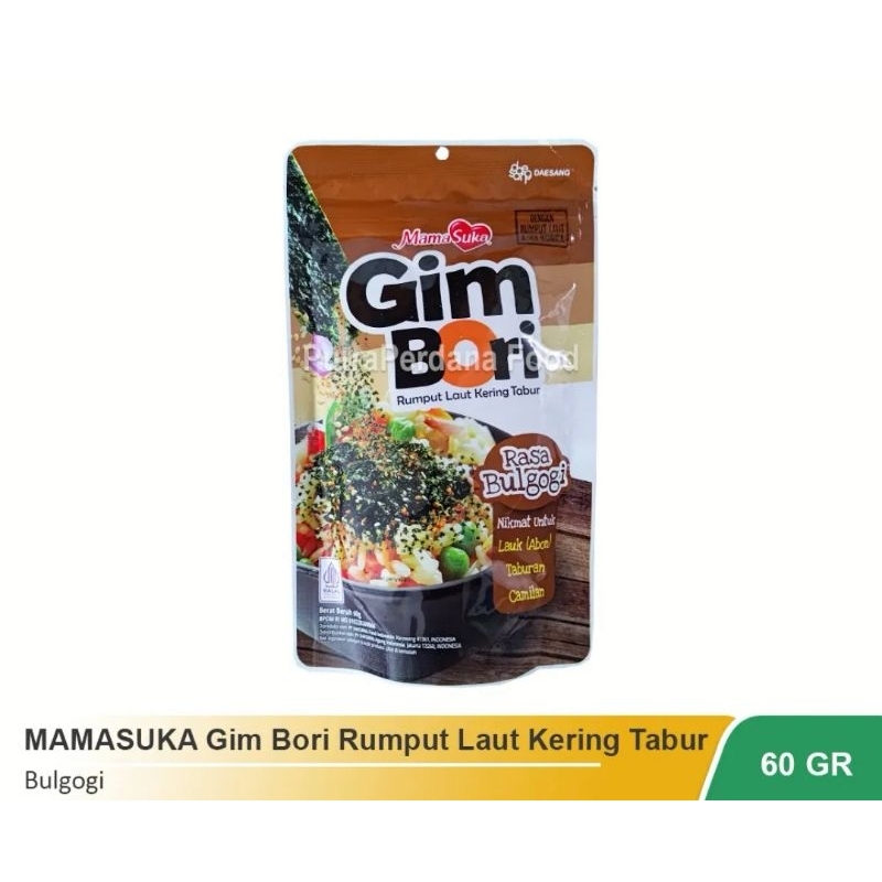 Jual MamaSuka GIM BORI GIMBORI ORI Original 60 GR GRAM 60GR 60GRAM ...