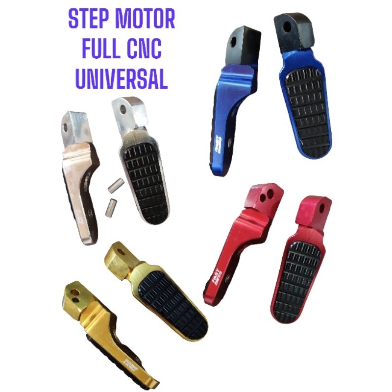 Jual STEP FOOTSTEP FULL CNC PIJAKAN KAKI MOTOR UNIVERSAL BEAT VARIO ...