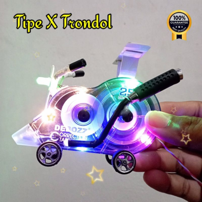 Jual Tipe-X Trondol Dinamo Lengkap // Tipe-X Trondol Modif Kenalpot ...