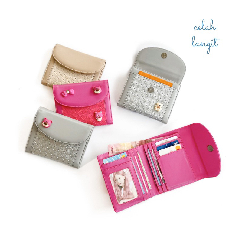 Jual Celah Langit Aylee Wallet l Dompet Anyam | Shopee Indonesia