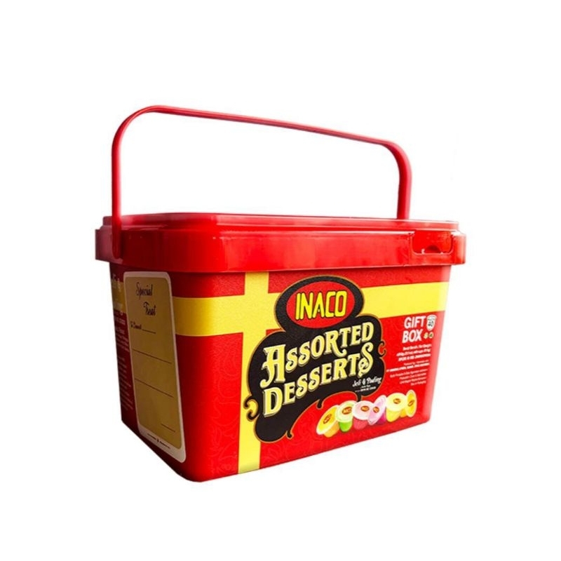 Jual Inaco Desserts Gift Box 600gr/Agar Inaco Box Kotak/Inaco Assorted ...