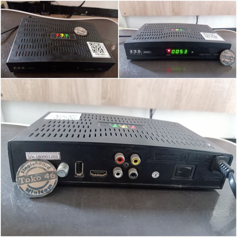 Jual Receiver Parabola Ninmedia Tanaka Orion Sky NON DVBT2 DVB T2 ...
