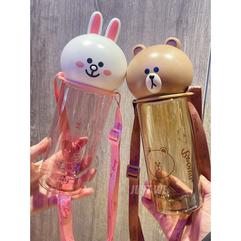 Jual CGV x LINE FRIENDS BROWN CONY WATER BOTTLE 400ml | Shopee Indonesia