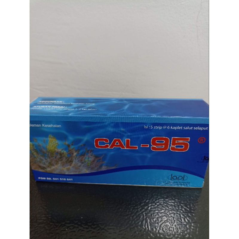 Jual Cal-95 Kaplet (1 Strip isi 6 kapsul) | Shopee Indonesia