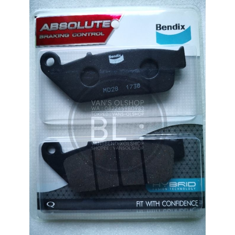 Jual Kampas Rem Bendix Metal King Untuk Rem Depan Honda Forza 250 ...