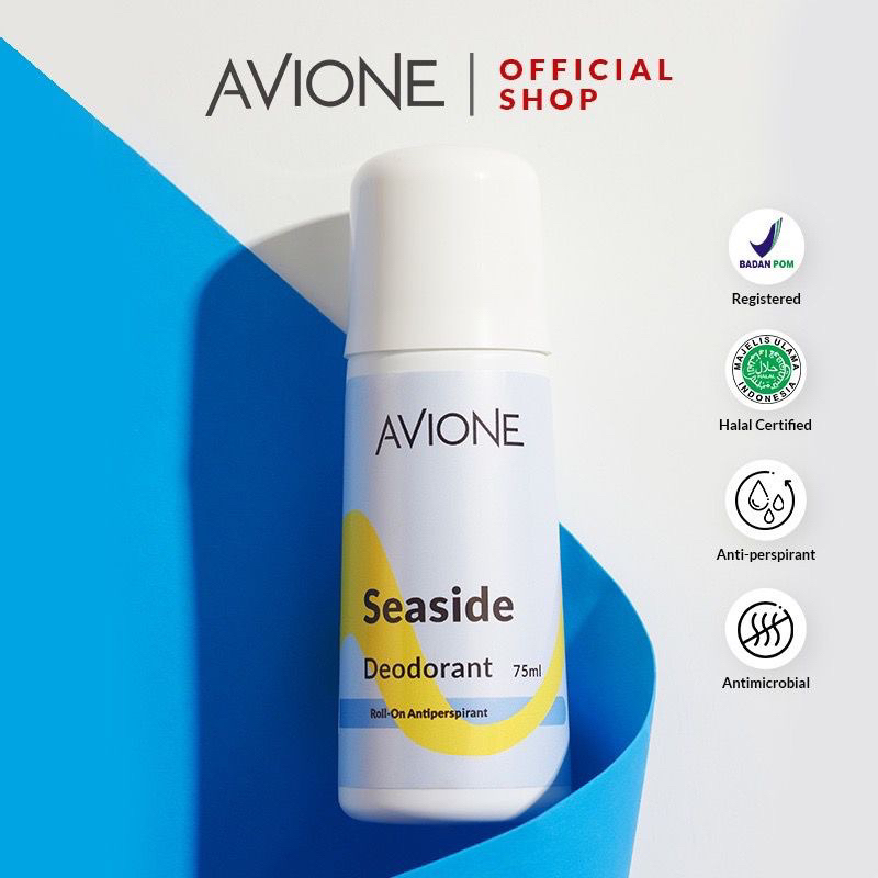 Jual Avione Roll-On Antiperspirant Deodorant seaside 75 ml | Shopee ...