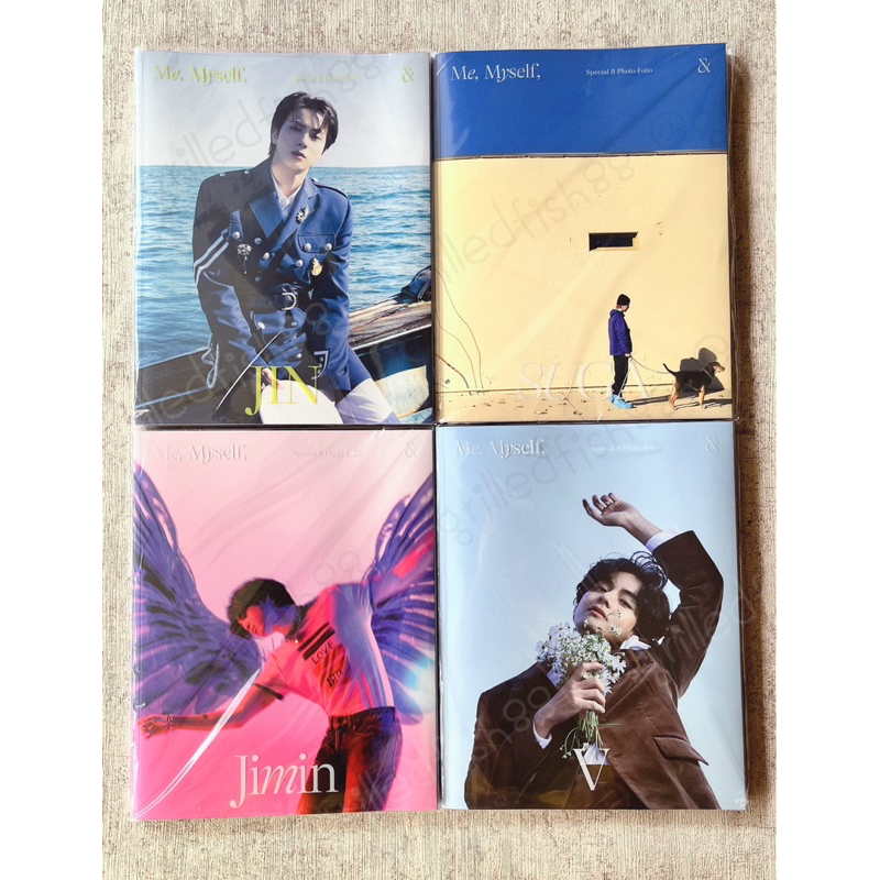 Jual [CEK VARIASI] BTS OFFICIAL Photo-Folio Photobook RM JIN SUGA J ...