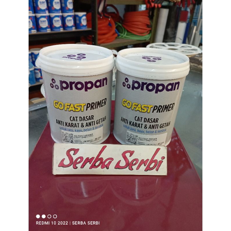 Jual {Gofast primer} Cat dasar anti karat/getah besi kayu beton dinding ...