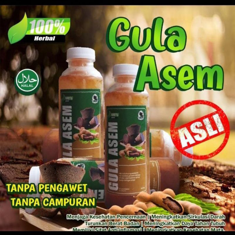 Jual Minuman Herbal Gula asem 250ml | Shopee Indonesia