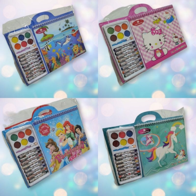 Jual CRAYON BOOK - BUKU GAMBAR + CRAYON - BUKU GAMBAR ANAK - DIY ...