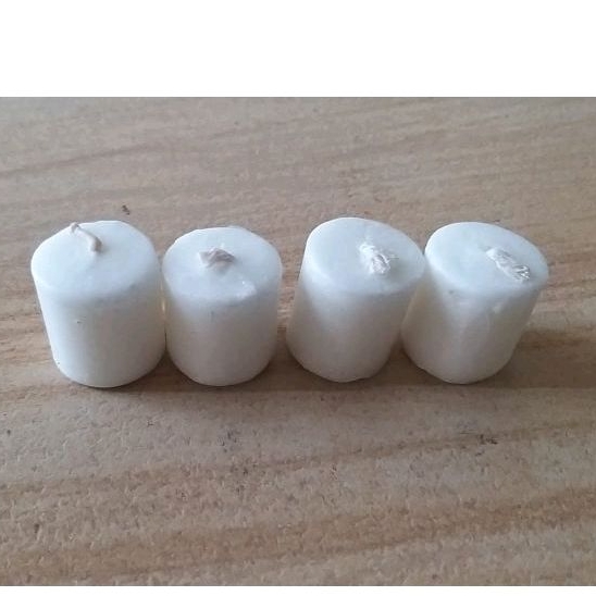 Jual Lilin Putih 3x3,5cm | Shopee Indonesia