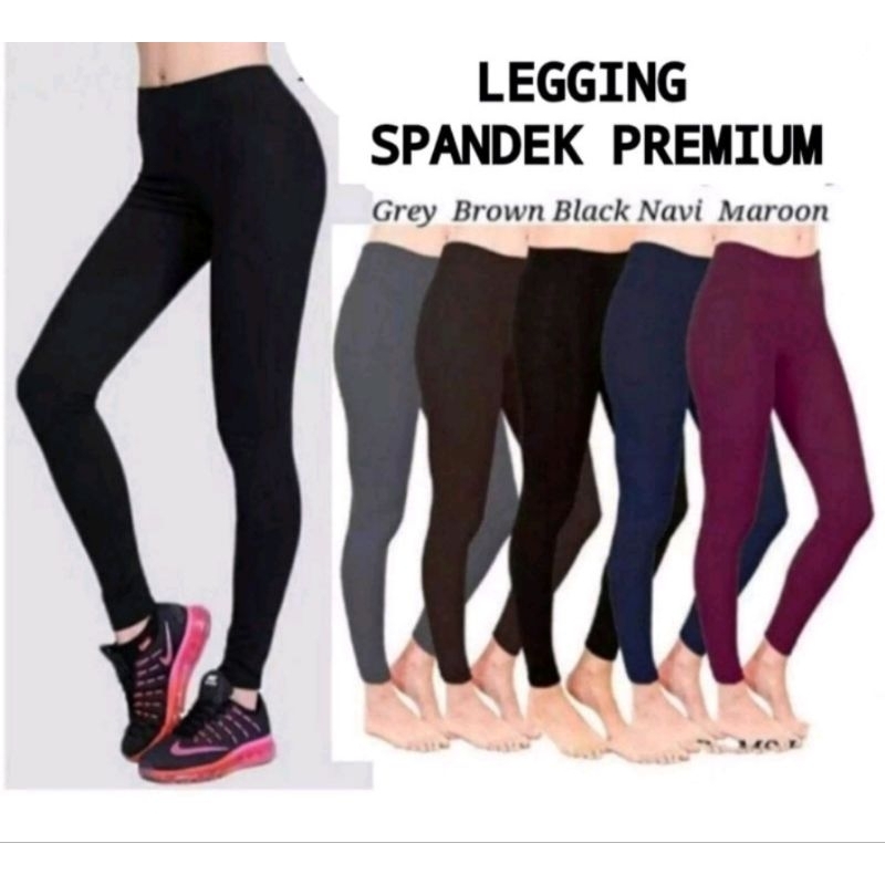 Jual LEGGING LEGING LEJING Kaos Spandek CELANA PANJANG KETAT WANITA ...