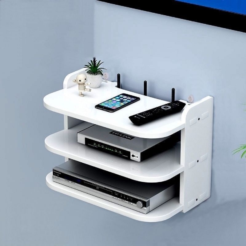 Jual Rak Gantung Set Top Box / DVD / Modem / Wifi / Router / 3 Susun ...