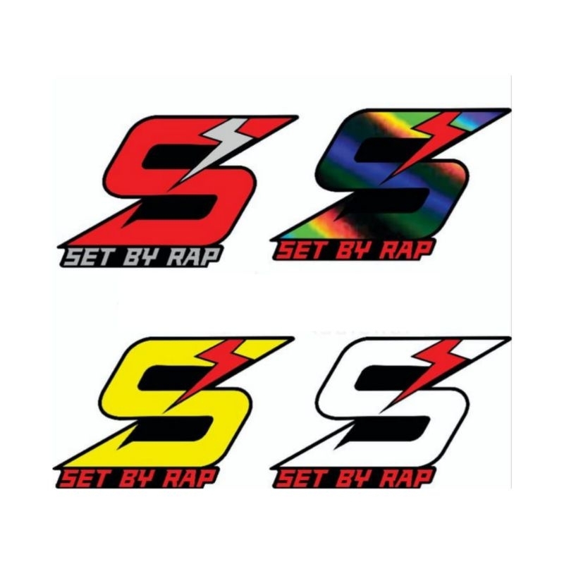 Jual Stiker Set By Rap Sticker Cutting Stiker Viral Motor Murah Anti ...