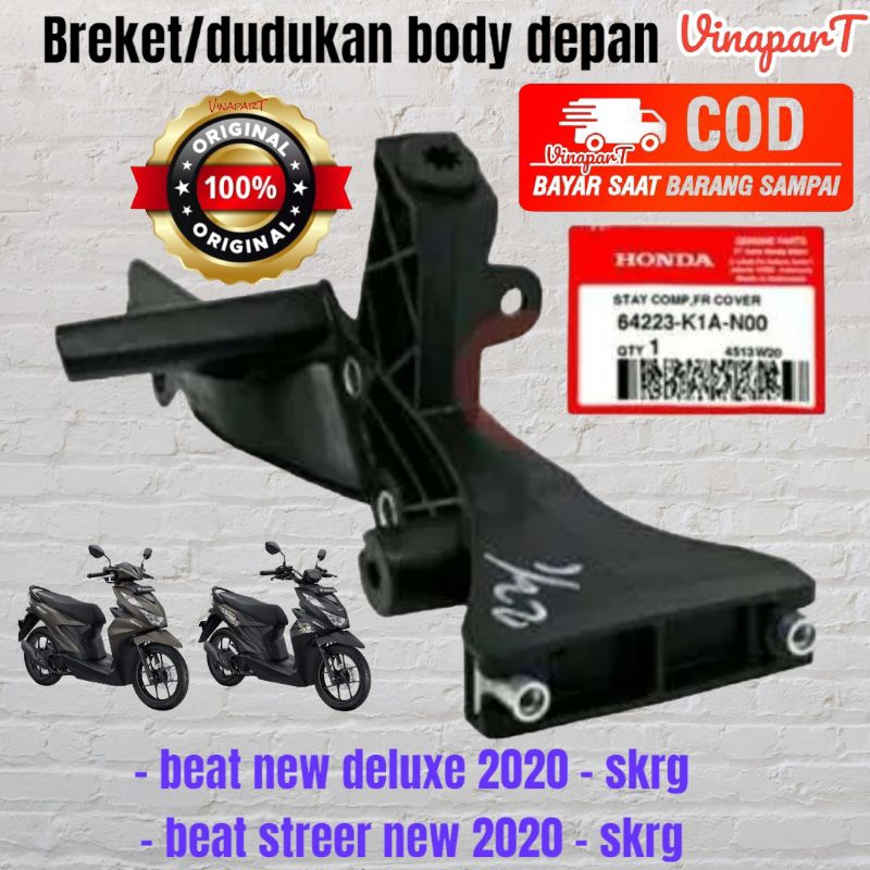 Jual stay front comp dudukan cover body depan honda beat new led deluxe street th 2020 K1A ...