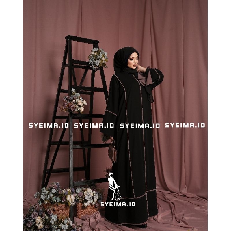 Jual Qatar Abaya Exclusive By SYEIMA.ID Gamis Arab Saudi Maxi Dress ...