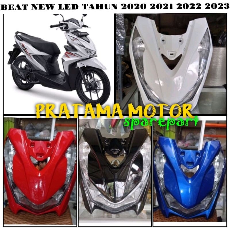 Jual FULL SET TAMENG BODY DEPAN BEAT NEW LED DELUXE BEAT STREET K1A ...