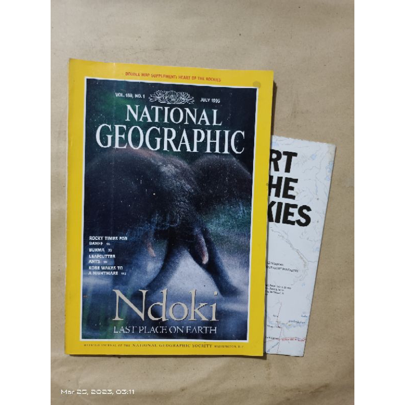 Jual Majalah National Geographic Bahasa Inggris + Peta/Ulang Tahun ke ...