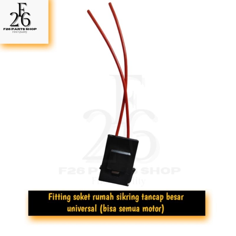 Jual Fitting soket rumah sikring tancap besar universal (bisa semua ...