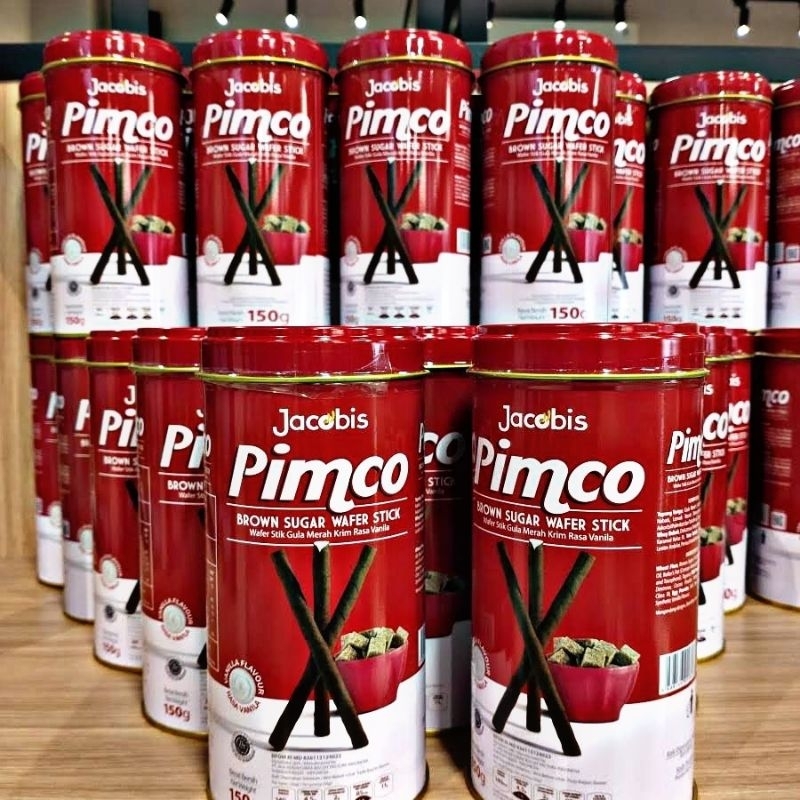 Jual Termurah.!!! Pimco wafer stick brown sugar vanila 150gr | Shopee ...