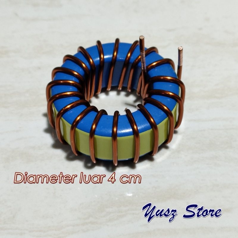 Jual induktor 33uH Core 4cm Untuk LPF Class D Power Amplifier 33 uH 4 cm | Shopee Indonesia