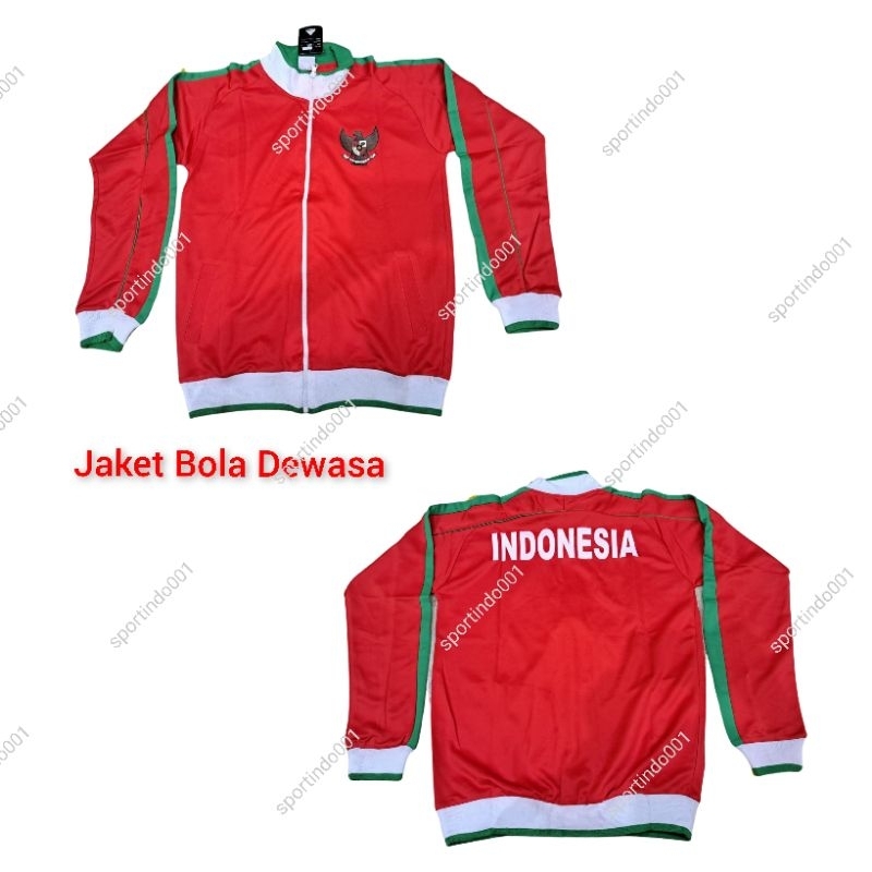 Jual Jaket Bola Timnas / Jeket Bola Timnas Indonesia Katun | Shopee ...