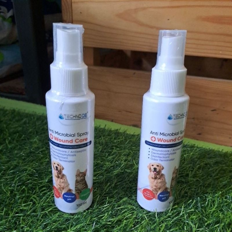 Jual techno de anti microbial spray + wound care 100ml | Shopee Indonesia