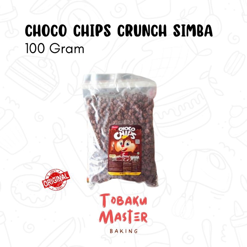 Jual [ 100 GRAM ] Choco Chips Crunch Simba 100 Gram | Shopee Indonesia