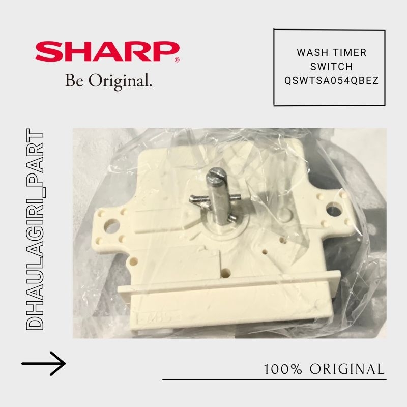 Jual Wash Timer Switch Original Sharp Mesin Cuci 2 Tabung | Shopee ...