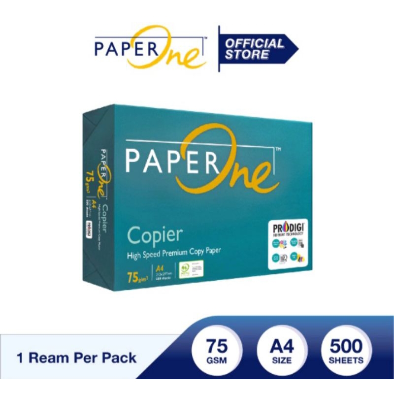 Jual Kertas Paperone A4 75gr 1 Rim | Shopee Indonesia