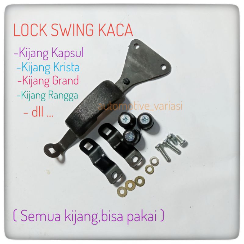 Jual Lock swing kaca kijang kapsul grand krista dll engsel kaca mobil ...