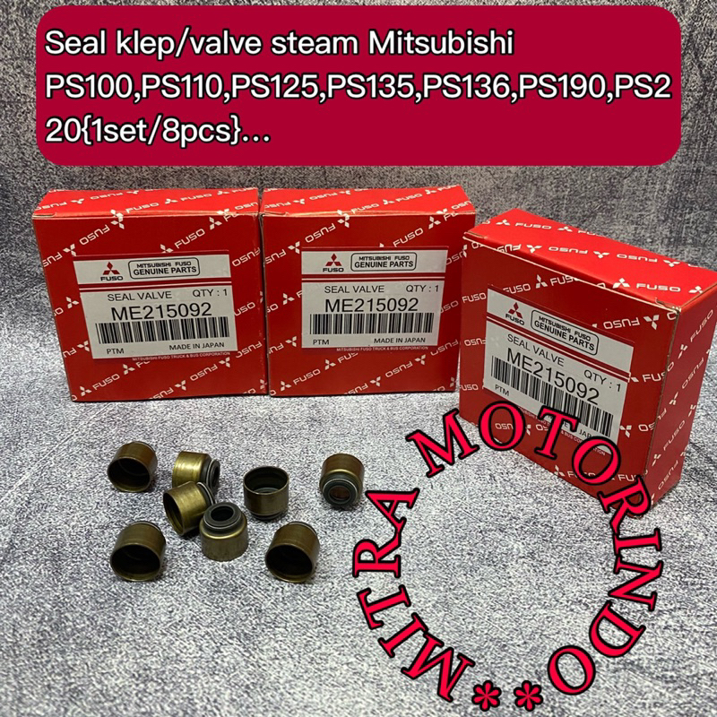 Jual seal klep seal valve steam mitsubishi canter ps100 ps120 ps125 ps135 ps136 6D15 6D16 ...