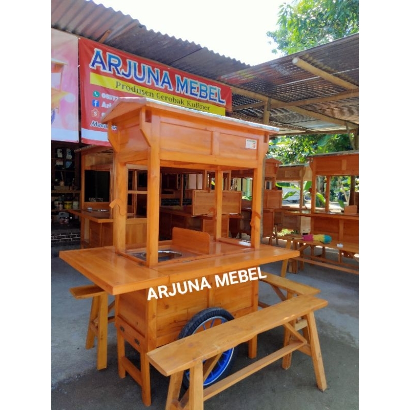 Jual GEROBAK ANGKRINGAN MINI 1 SET | Shopee Indonesia