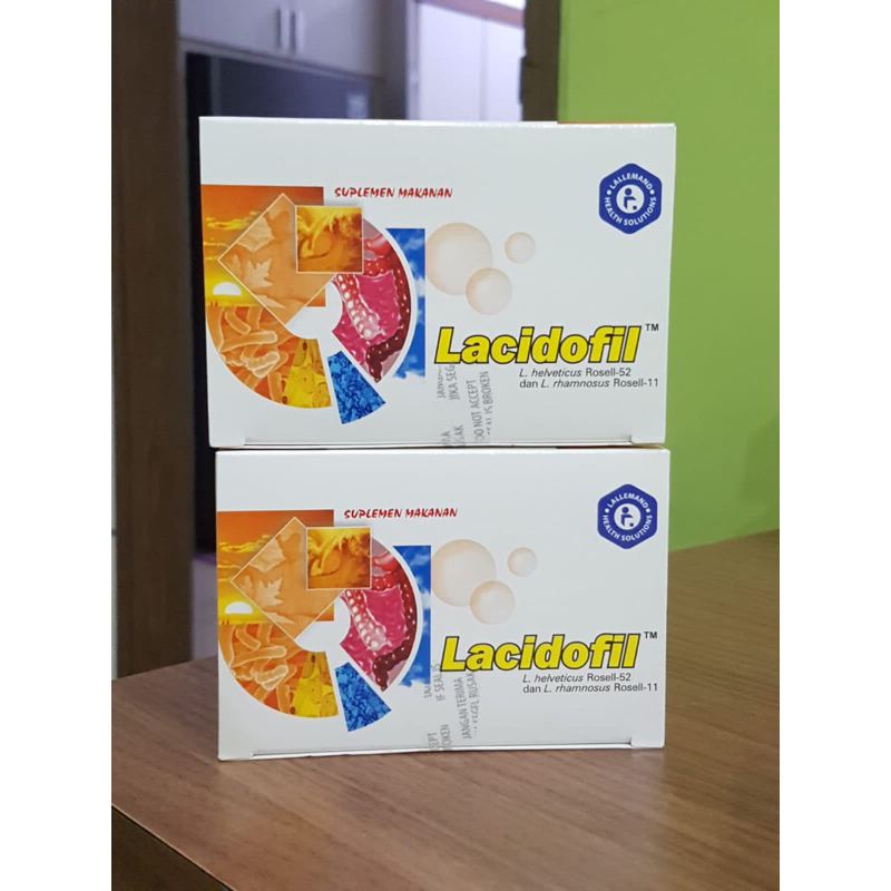 Jual lacidofil / suplemen makanan / 10 kapsul | Shopee Indonesia