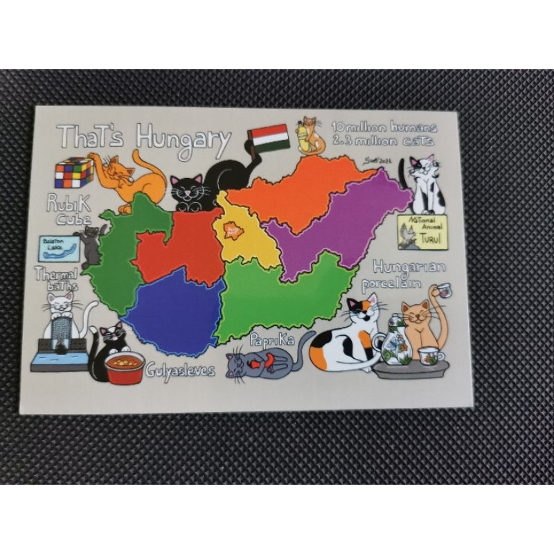 Jual kartu pos kucing titina /titina cat postcard | Shopee Indonesia